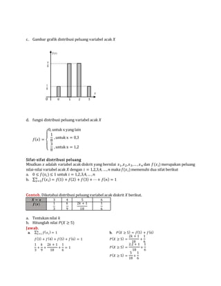 Distribusi Peluang Binomial | PDF