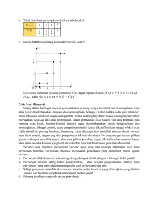 Distribusi Peluang Binomial | PDF