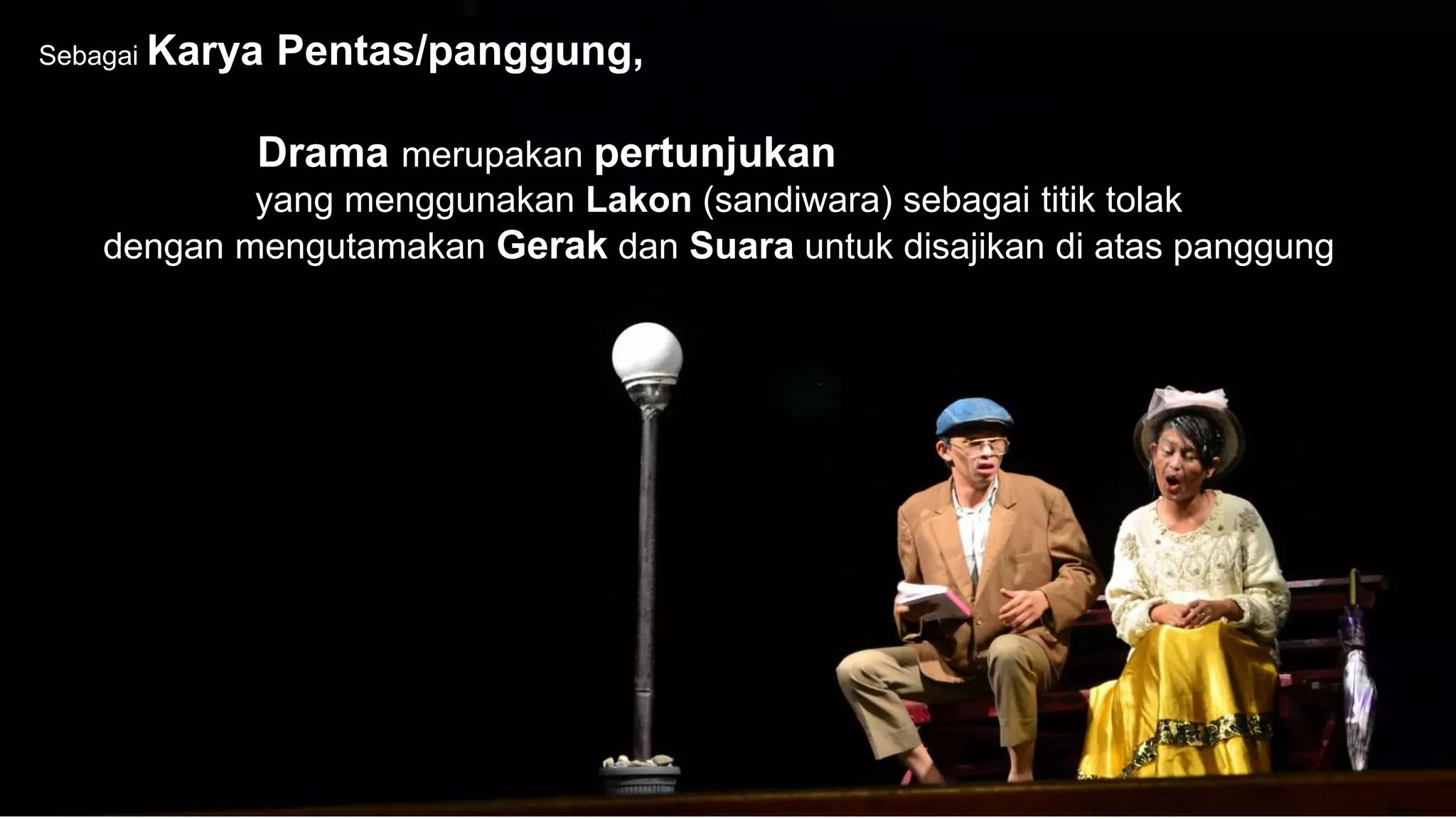 Materi Bahasa Indonesia Kelas XI (Drama) | PPTX