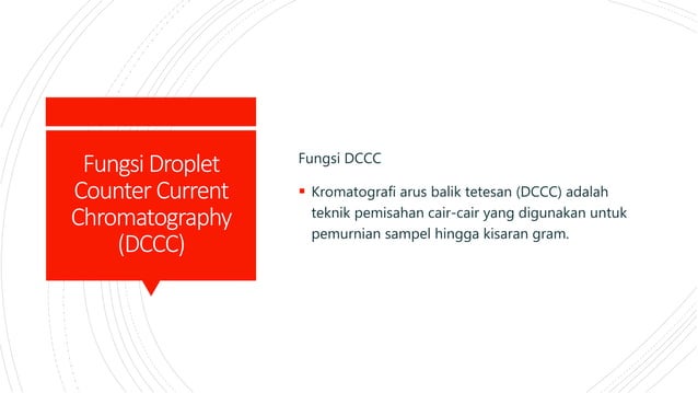 Materi Droplet Counter Current Chromatography (DCCC).pptx