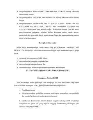 Kekerasaan dalam Rumah Tangga | PDF