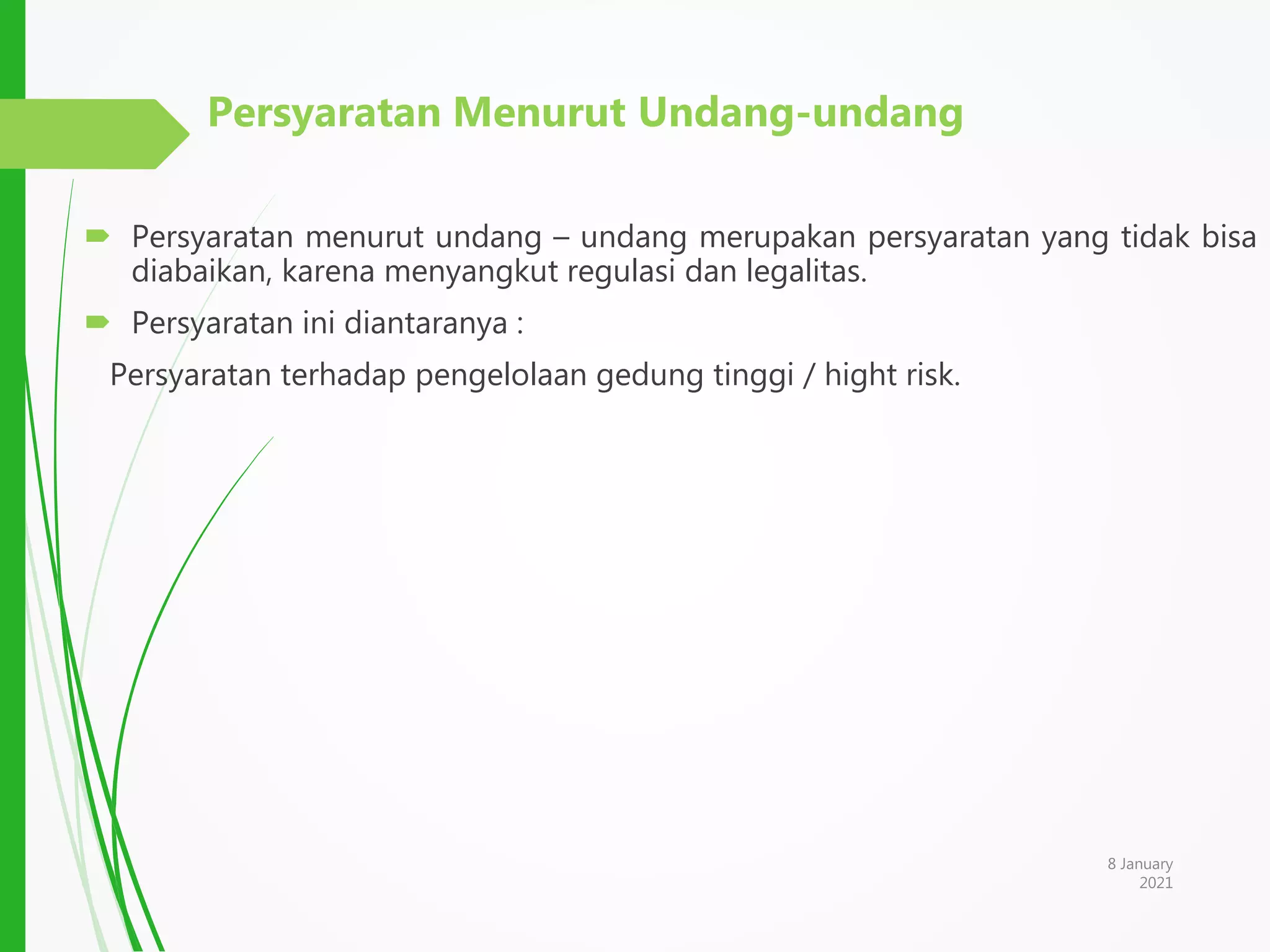 Manajemen Perawatan Bangunan Gedung dan Fasilitas | PPTX