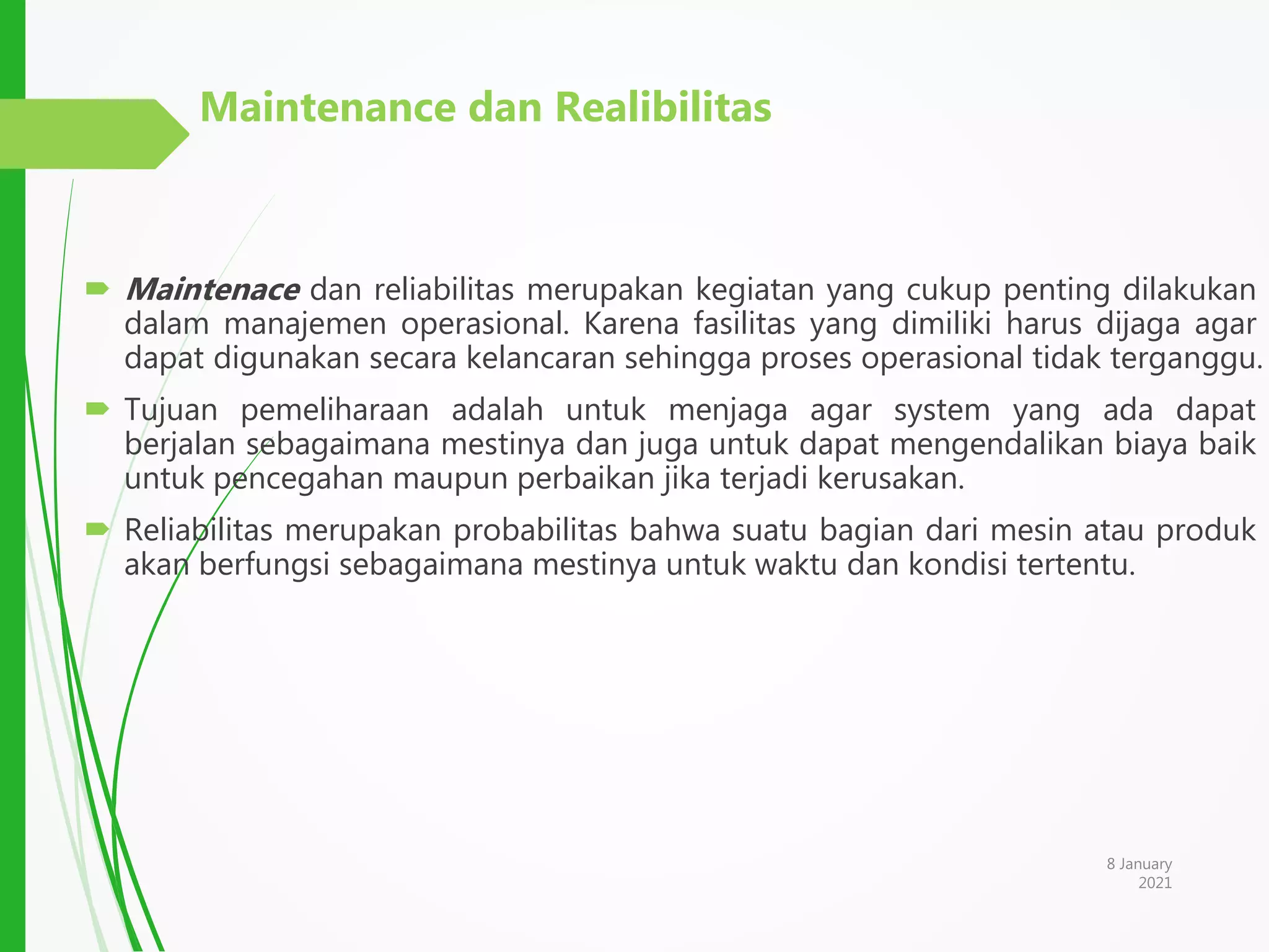 Manajemen Perawatan Bangunan Gedung dan Fasilitas | PPTX