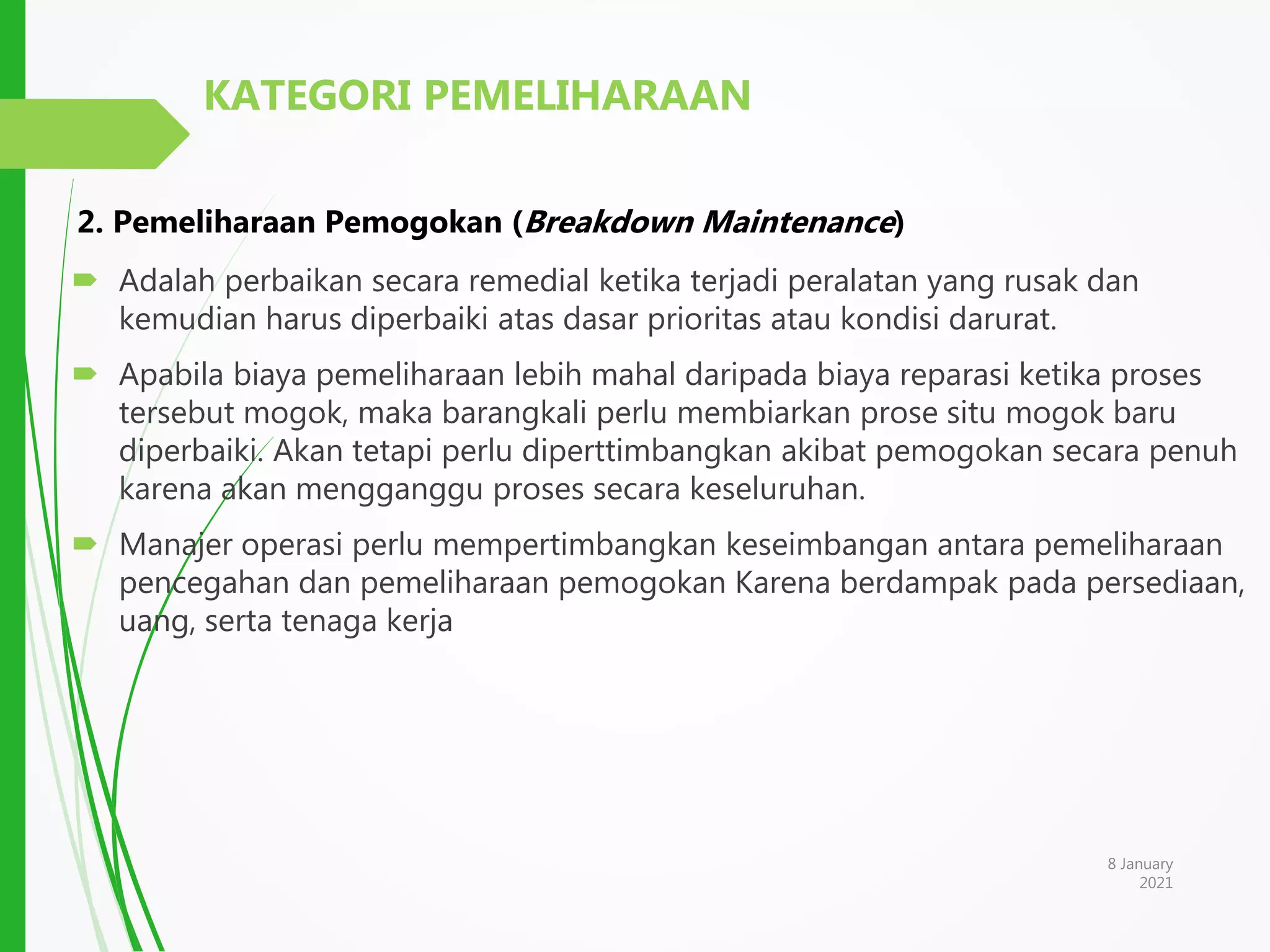 Manajemen Perawatan Bangunan Gedung dan Fasilitas | PPTX