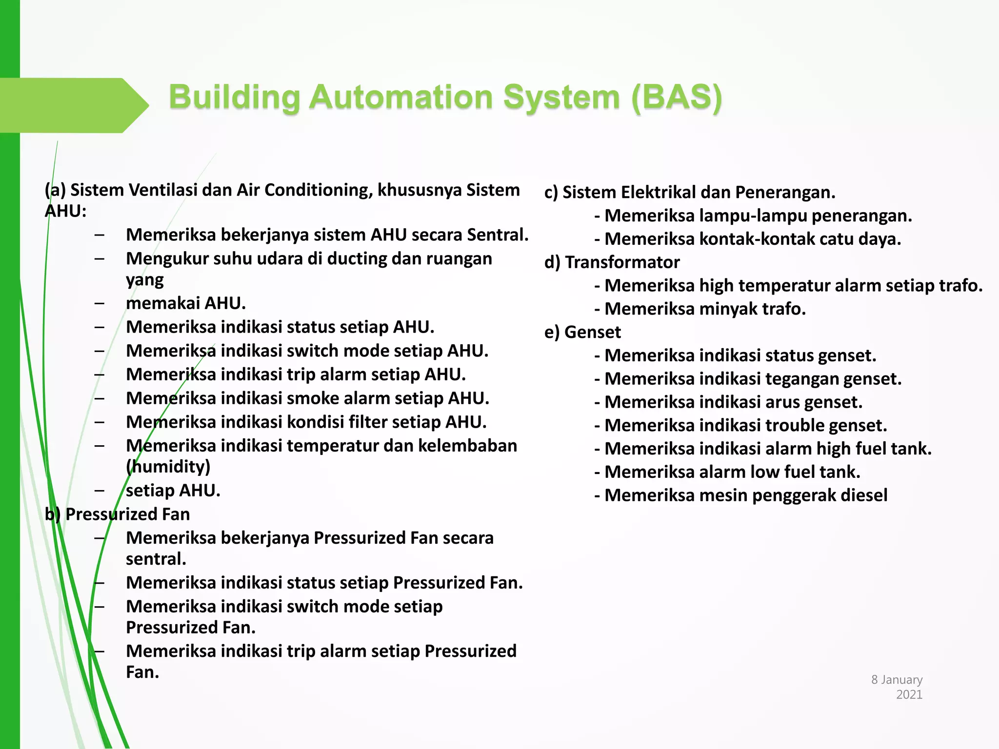 Manajemen Perawatan Bangunan Gedung dan Fasilitas | PPTX