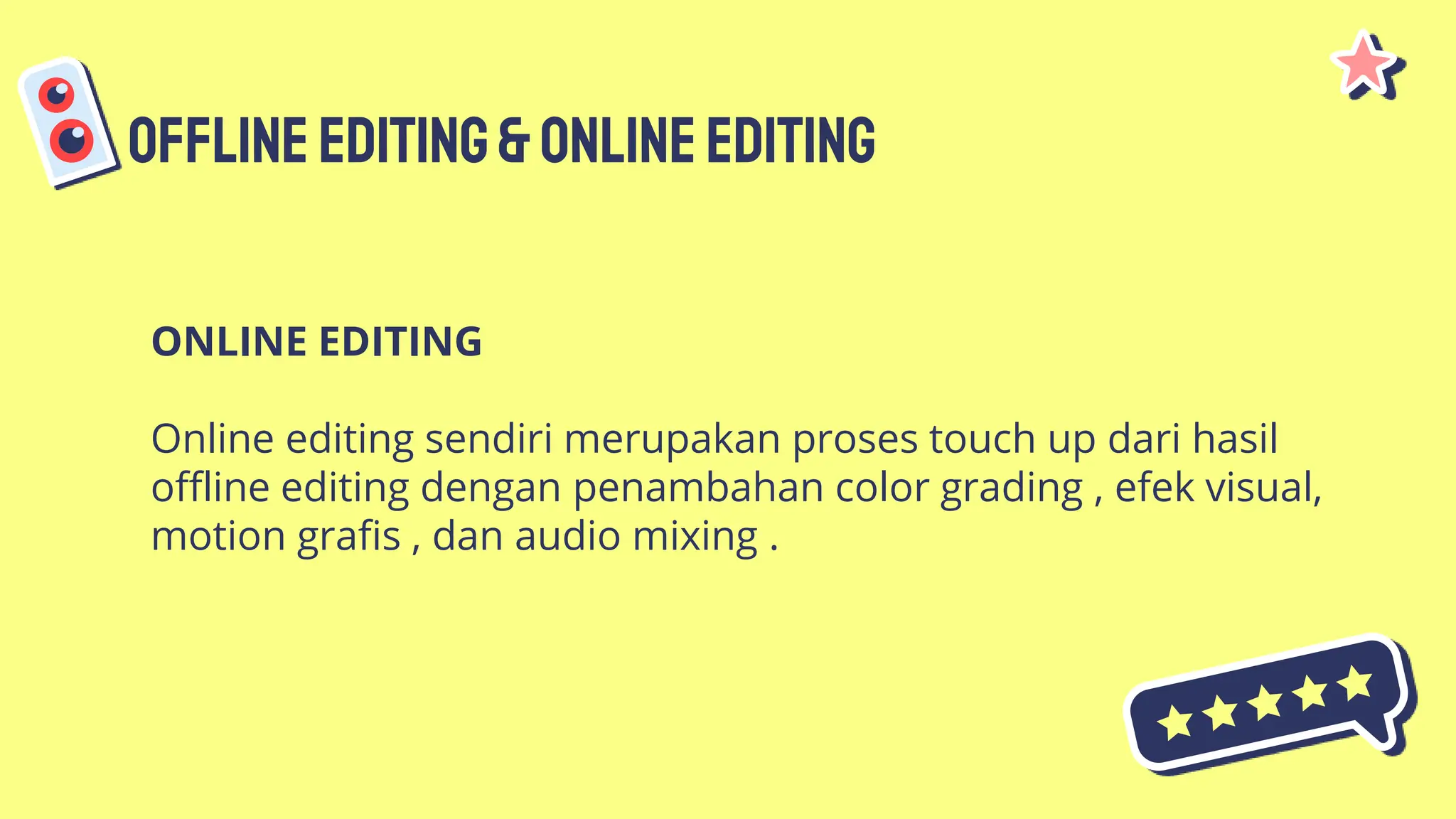 Materi Editing Dasar-Dasar Untuk Para Pemula | PPTX