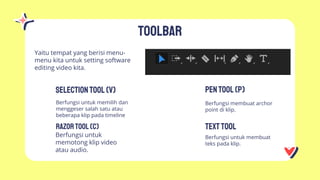 Materi Editing Dasar-Dasar Untuk Para Pemula | PPTX