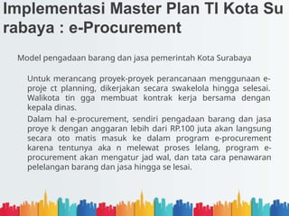 kuliah teknologi informasi pemerintahan berbasis e government | PPTX