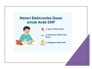 Materi Elektronika Dasar dan Robotik SMP.pptx
