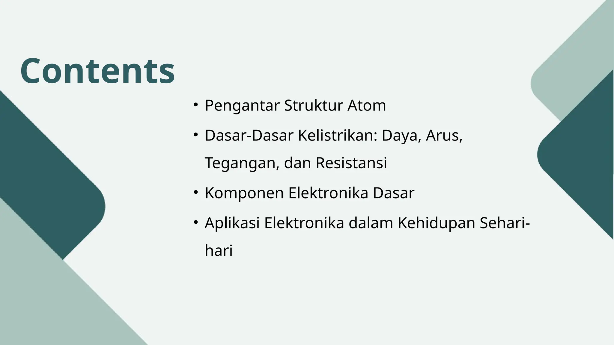 Materi Elektronika Dasar untuk Kelas X TKJ Teknik Komputer dan Jaringan | PPTX