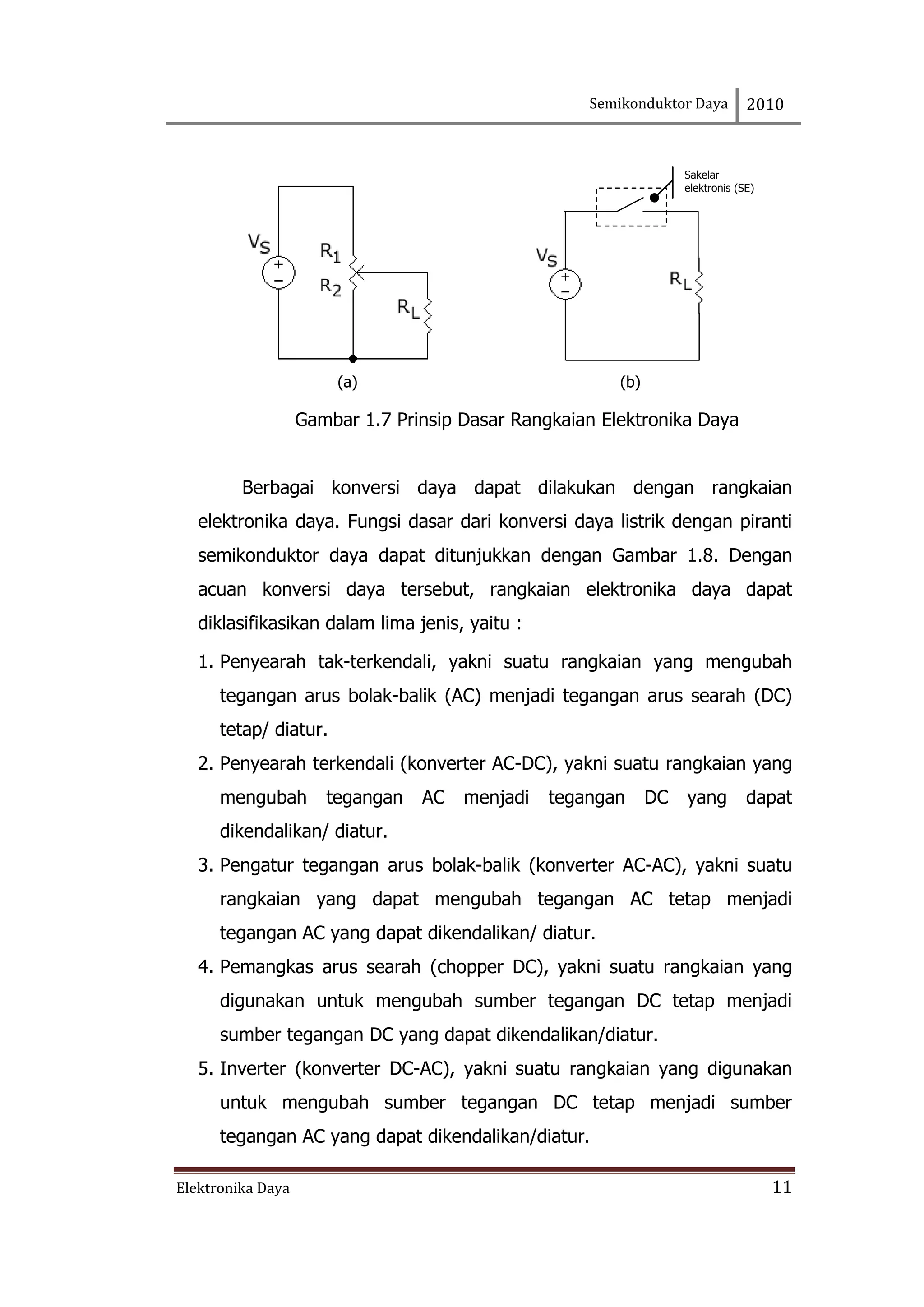 Materi+elektronika+daya+(komponen+elektronika+daya+2) | PDF