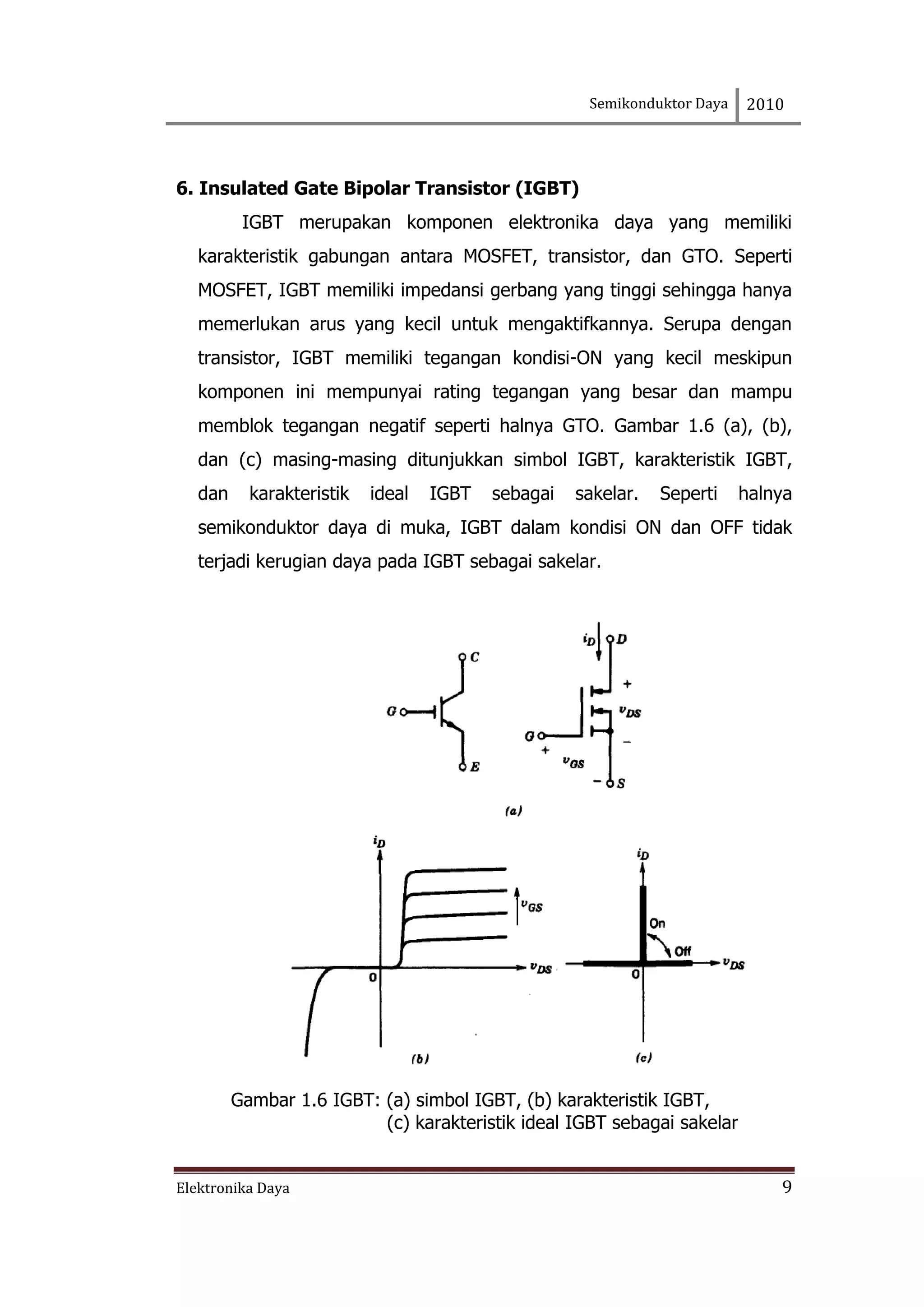 Materi+elektronika+daya+(komponen+elektronika+daya+2) | PDF