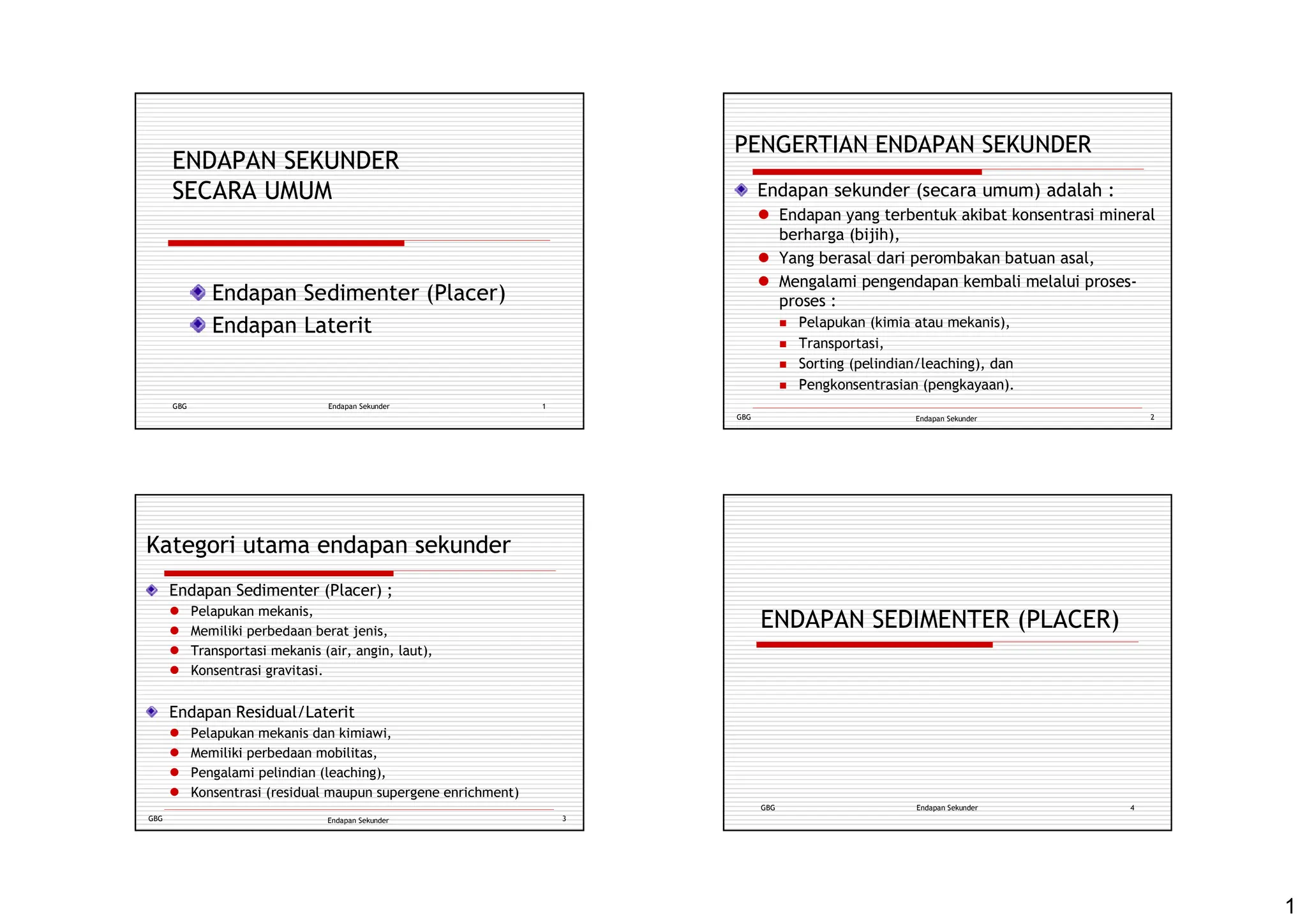 Materi Endapan Sedimenter dan Laterit.pdf