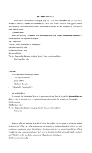 English Syntax Material. | RTF