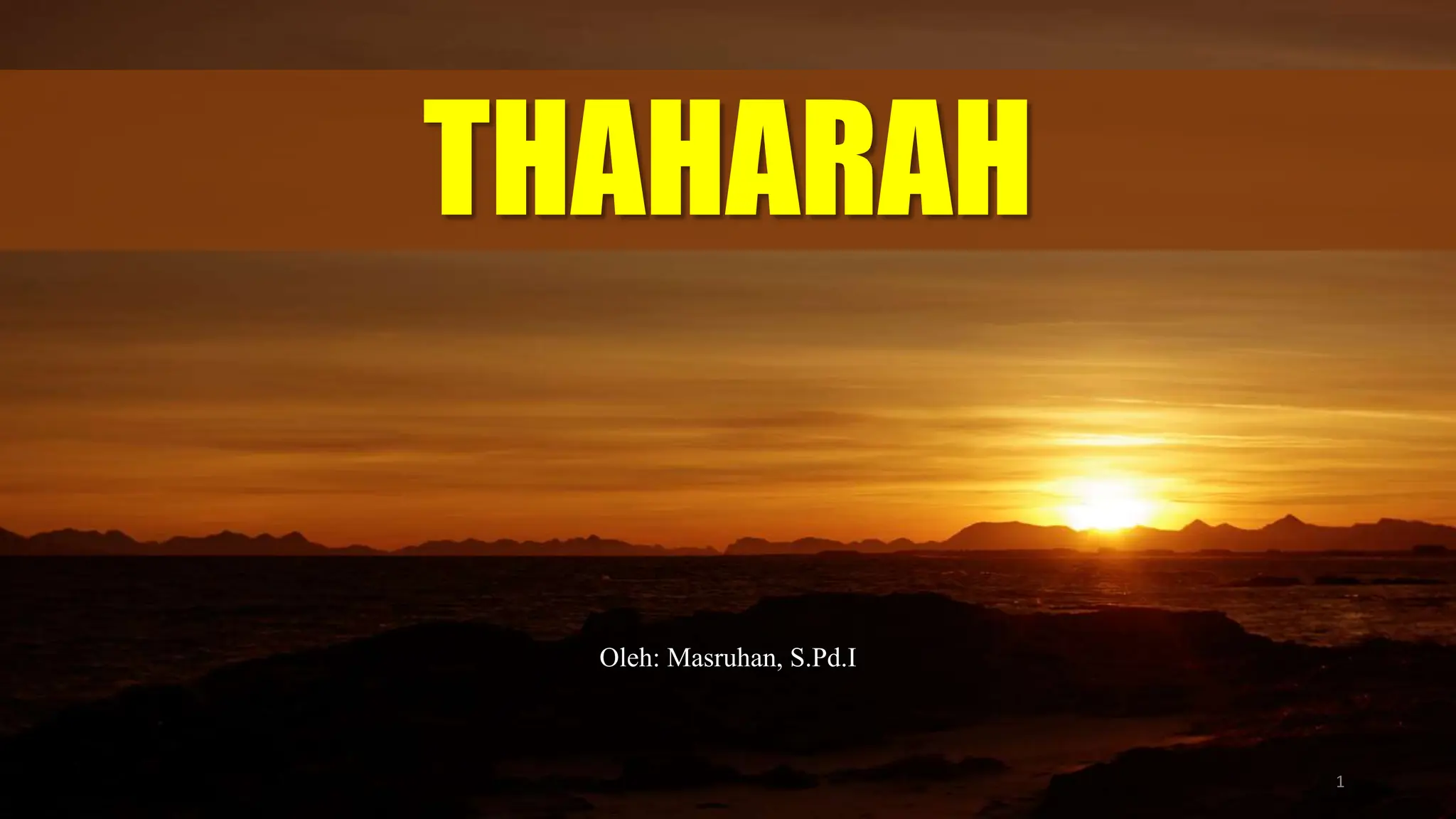 MATERI pesntren kilat FIQIH THAHARAH.pptx