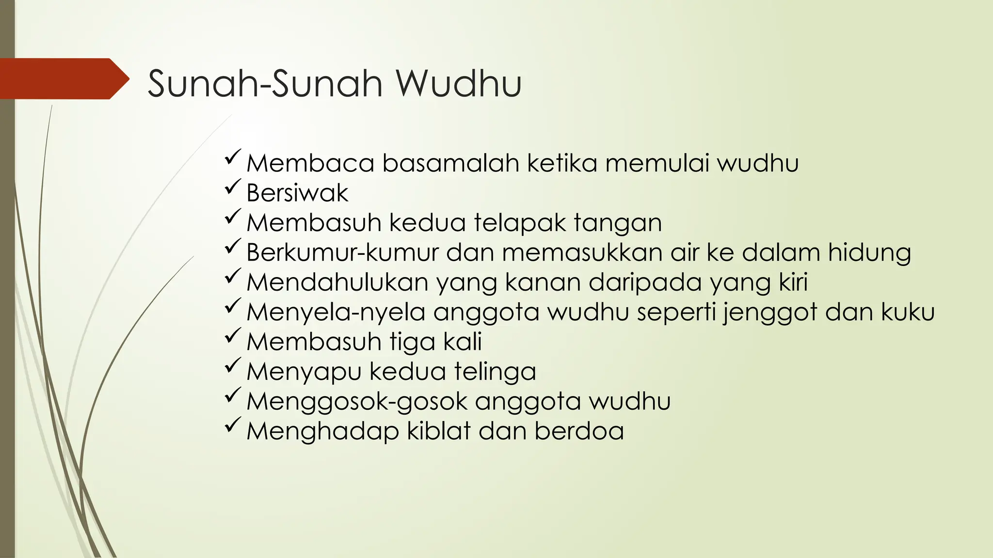 Materi Fiqih (Wudhu dan Tayamum).pptx... | PPTX