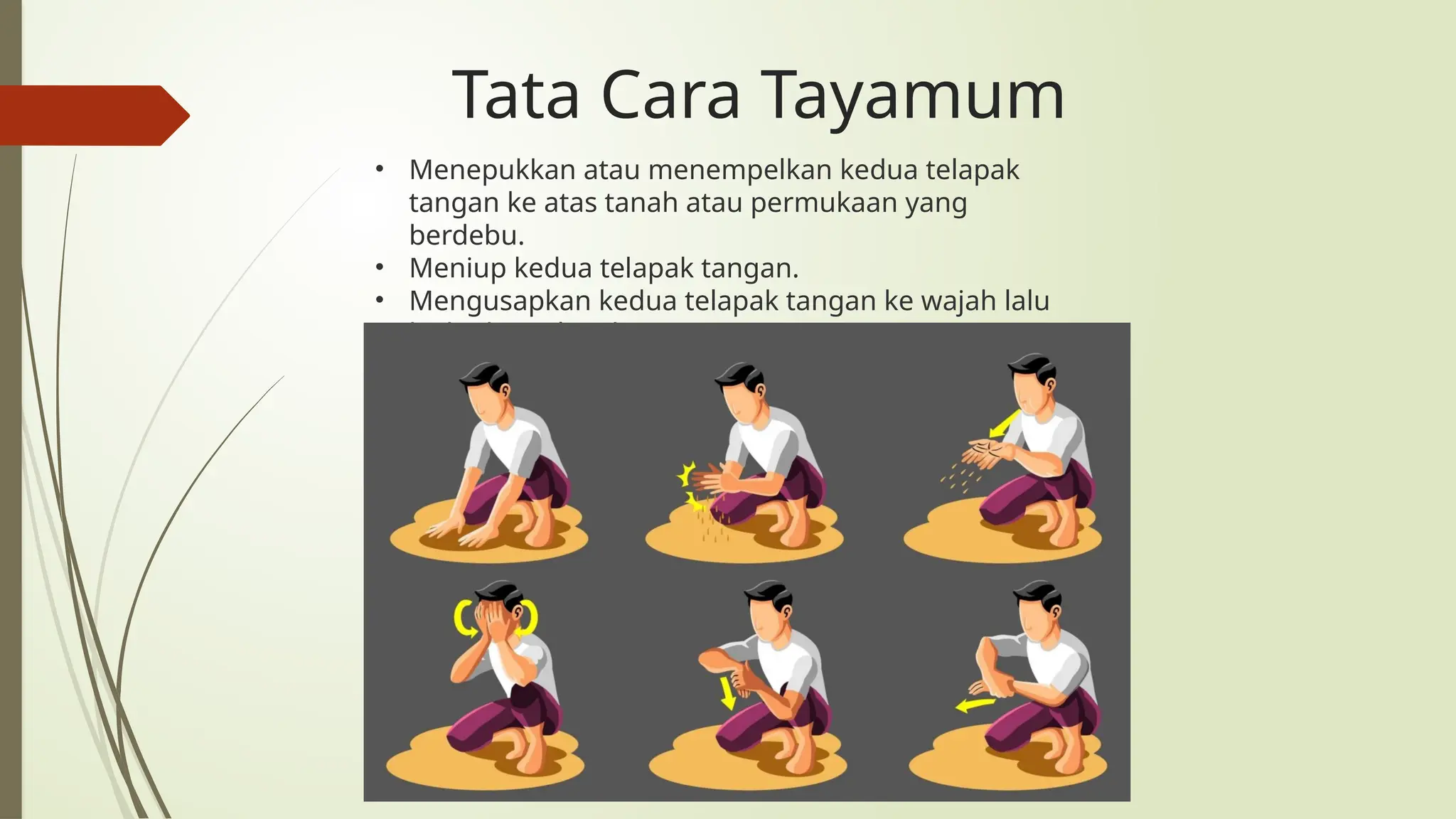 Materi Fiqih (Wudhu dan Tayamum).pptx... | PPTX