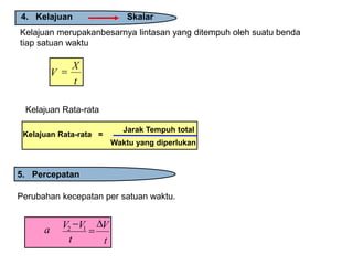 Materi fisika kelas x gerak | PPT