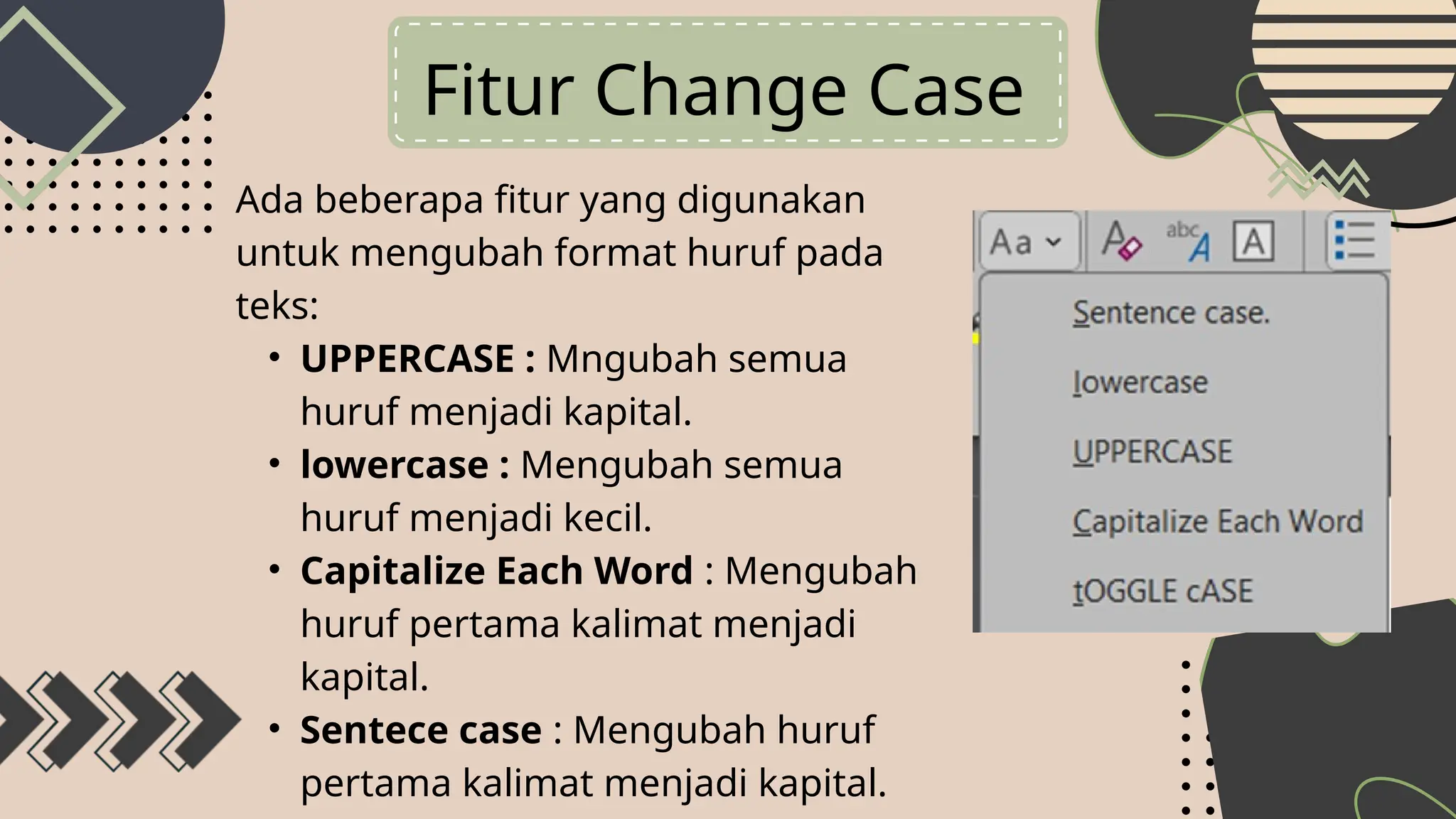 Materi Fitur -Fitur dalam Microsoft Word.pptx