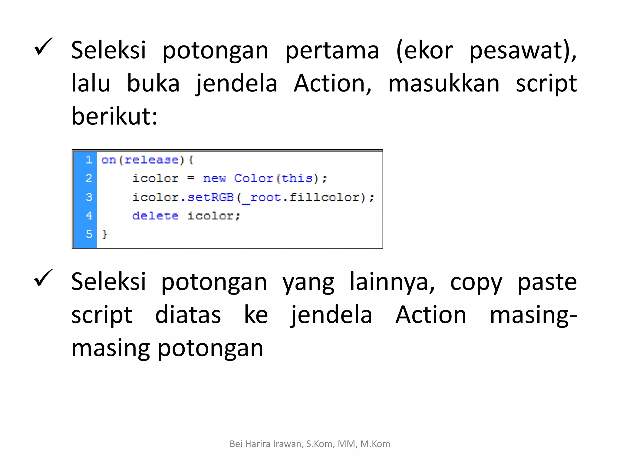 Materi Flash - Mewarnai Gambar | PPT