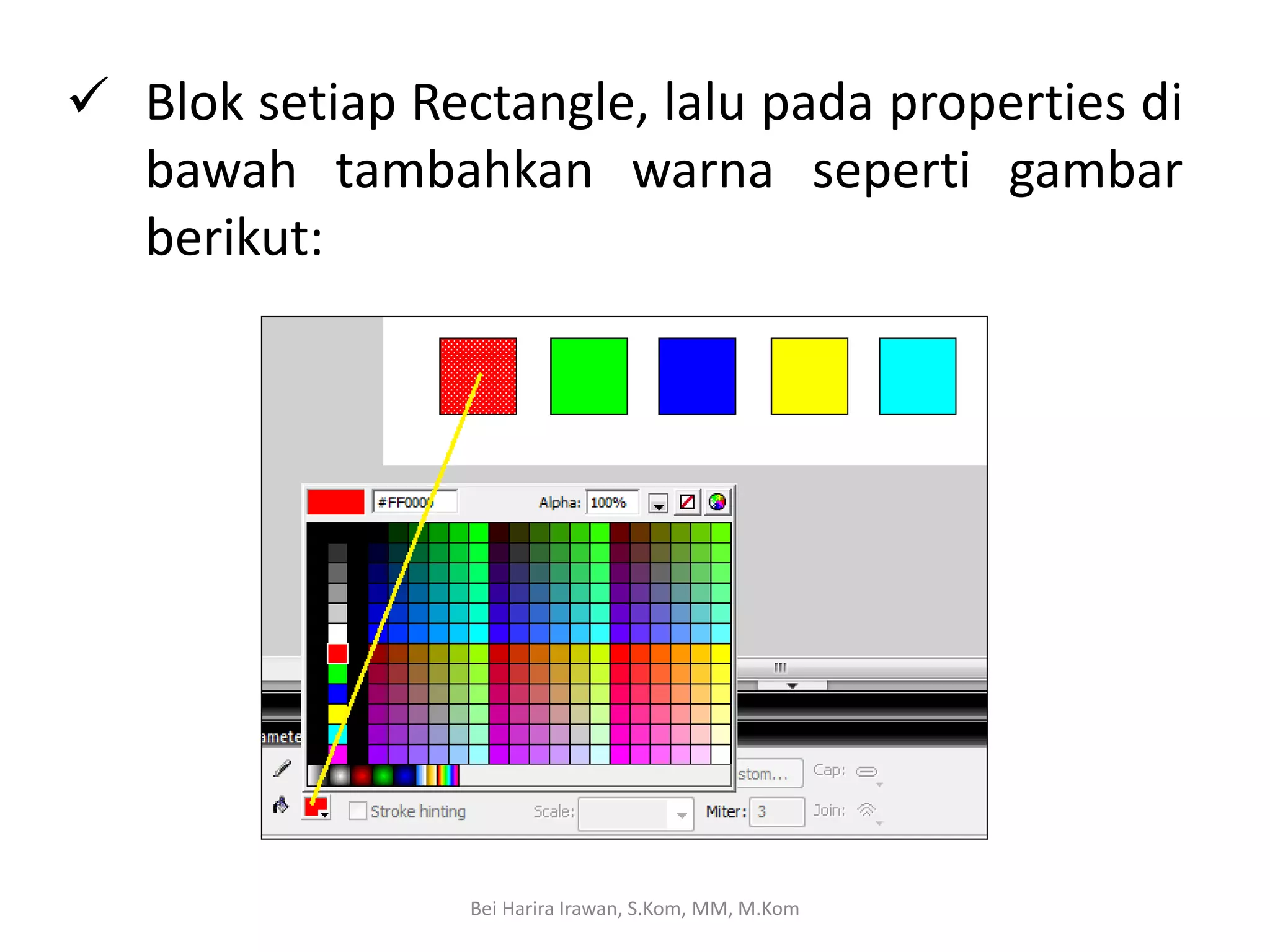 Materi Flash - Mewarnai Gambar | PPT