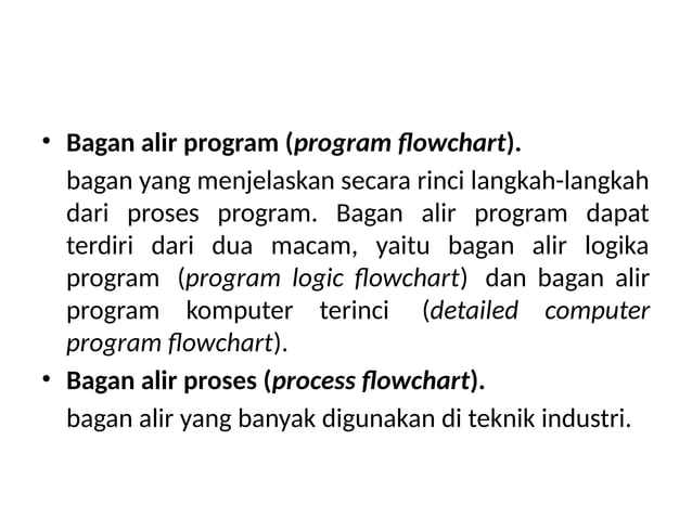 Materi_Flowchart,pengertian, macam-macam simbol, dan fungsinya | PPTX