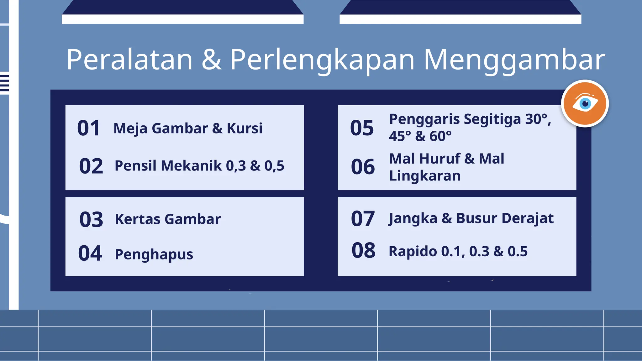 Materi gambar teknik pada tingkat SMK kelas X | PPTX