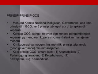 MATERI Good Corporate Governance DALAM KOPERASI4.ppt