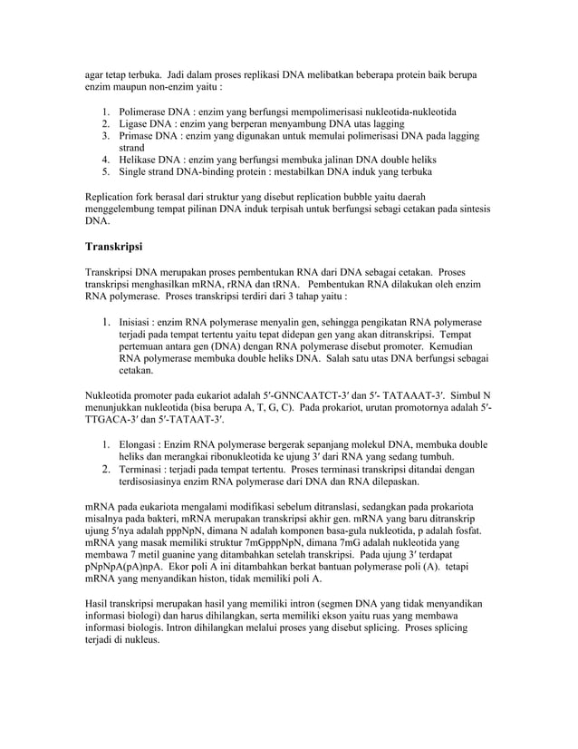 Materi genetik | DOC