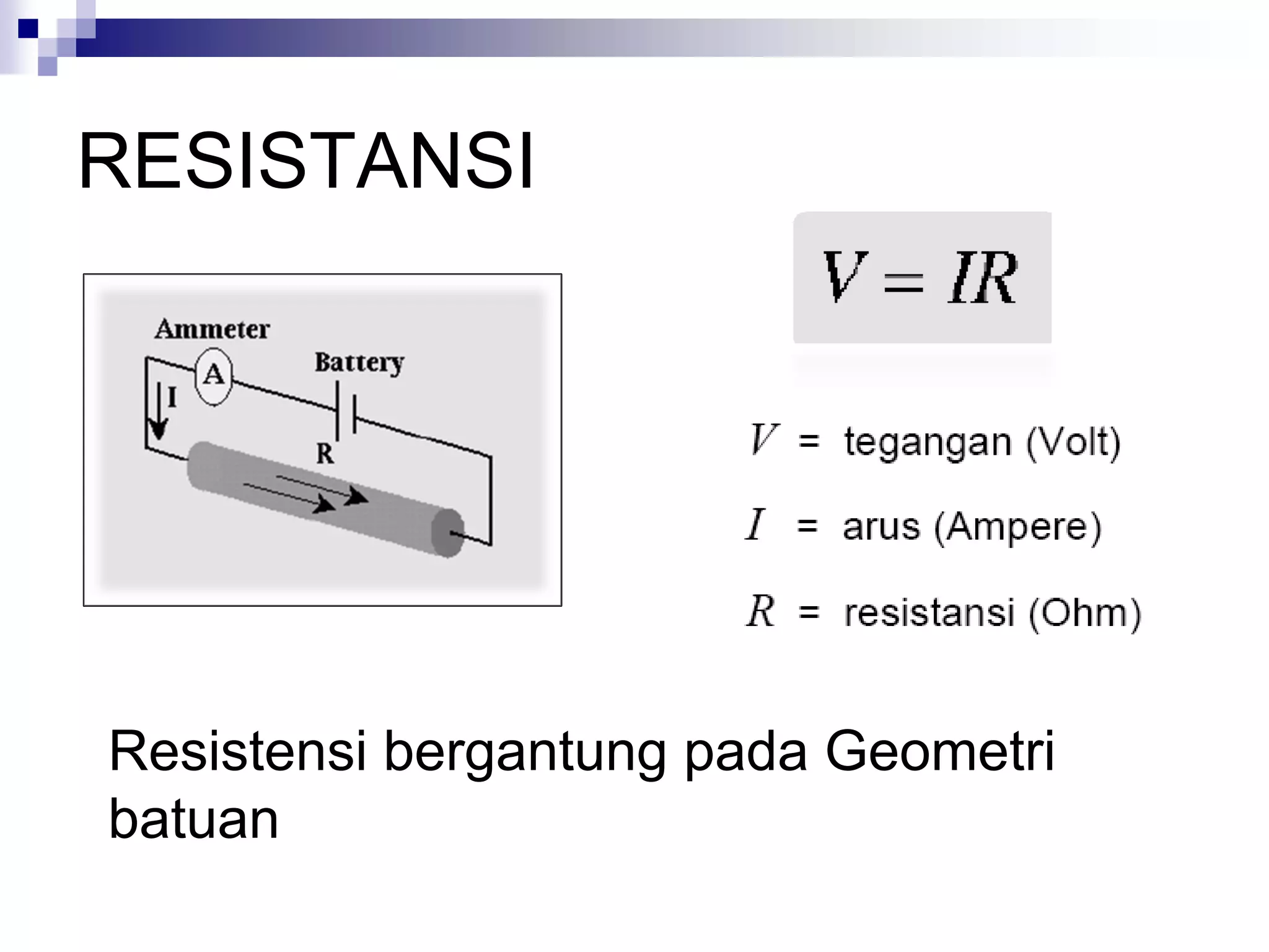 Materi geolistrik | PDF