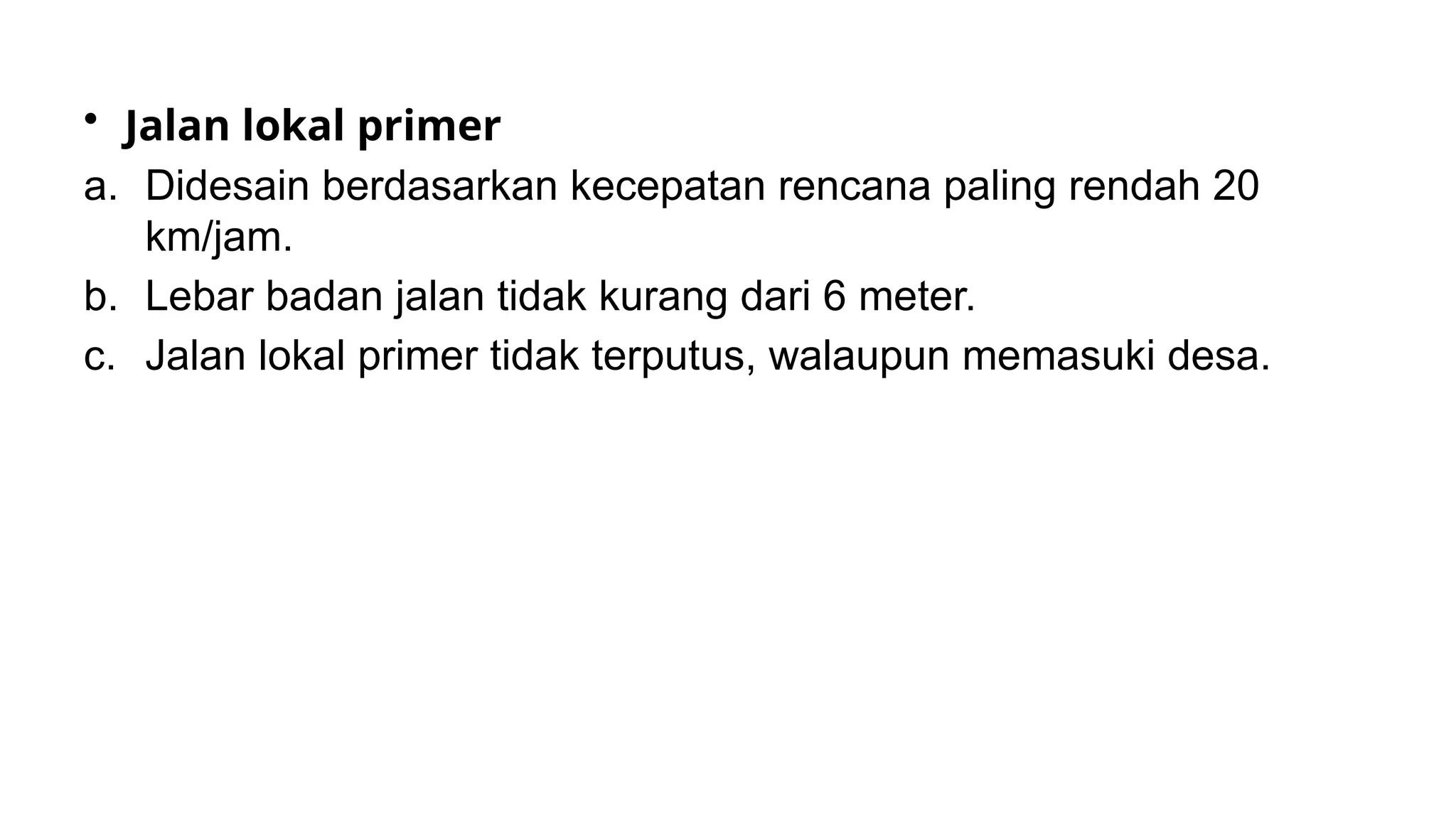 Mata kuliah pengenalan geometrik jalan raya | PPTX