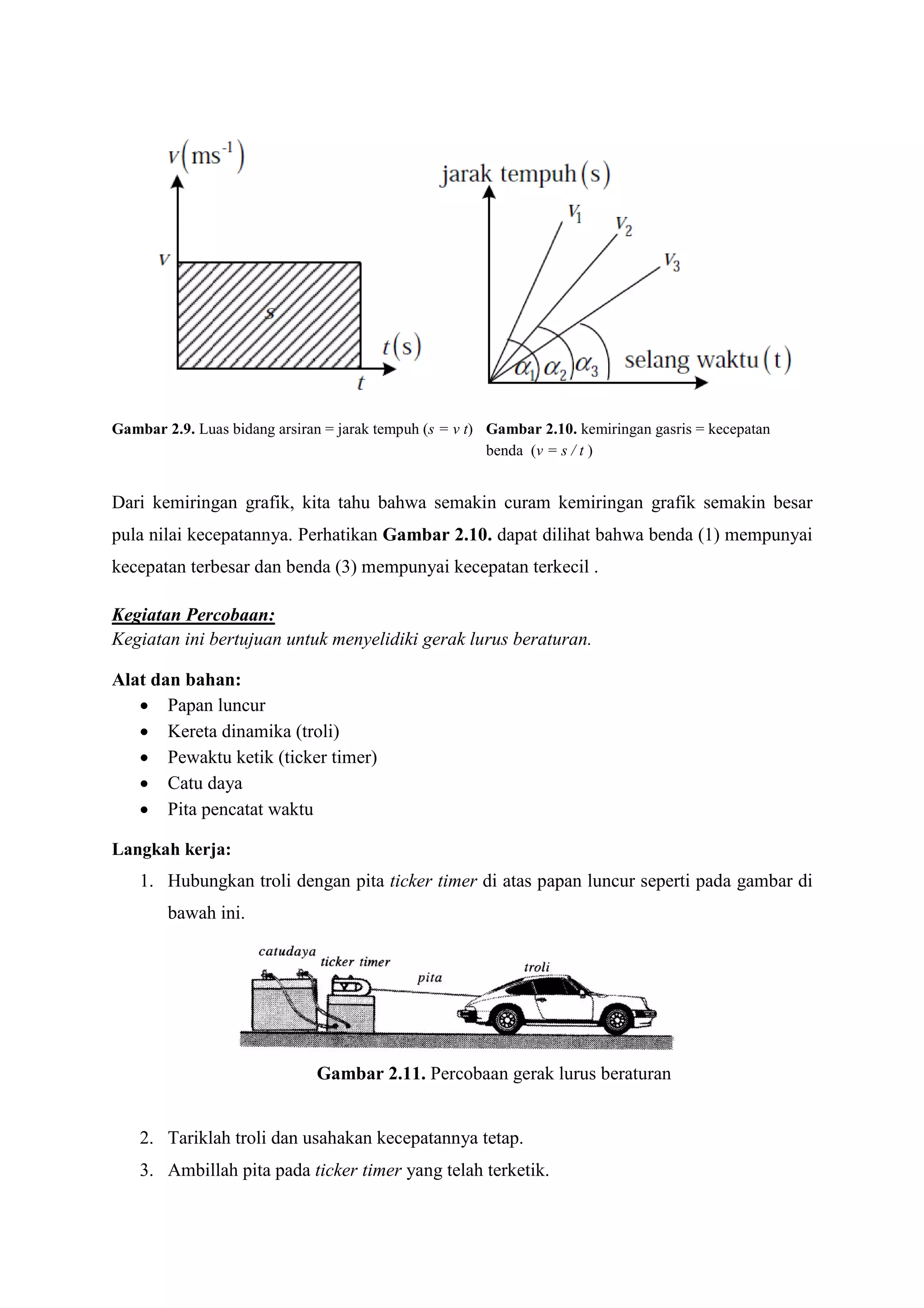 Materi Gerak Lurus Beraturan | PDF