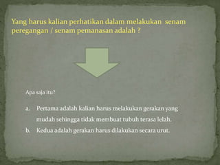 Materi gerak Non lokomotor Senam peregangan kls6.pptx