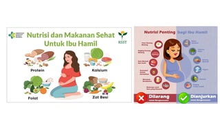 Materi Gizi Catin untuk persiapan kehamilan | PPTX