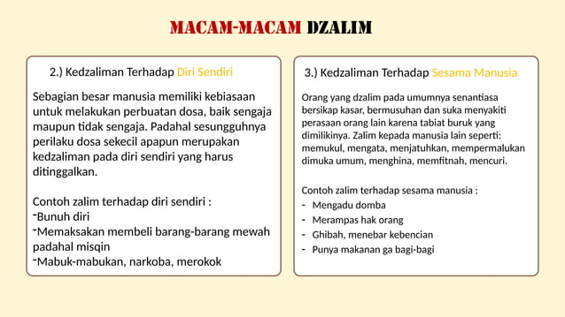 Materi Hadits ke 14 (Tentang larangan berbuat dzalim).pptx