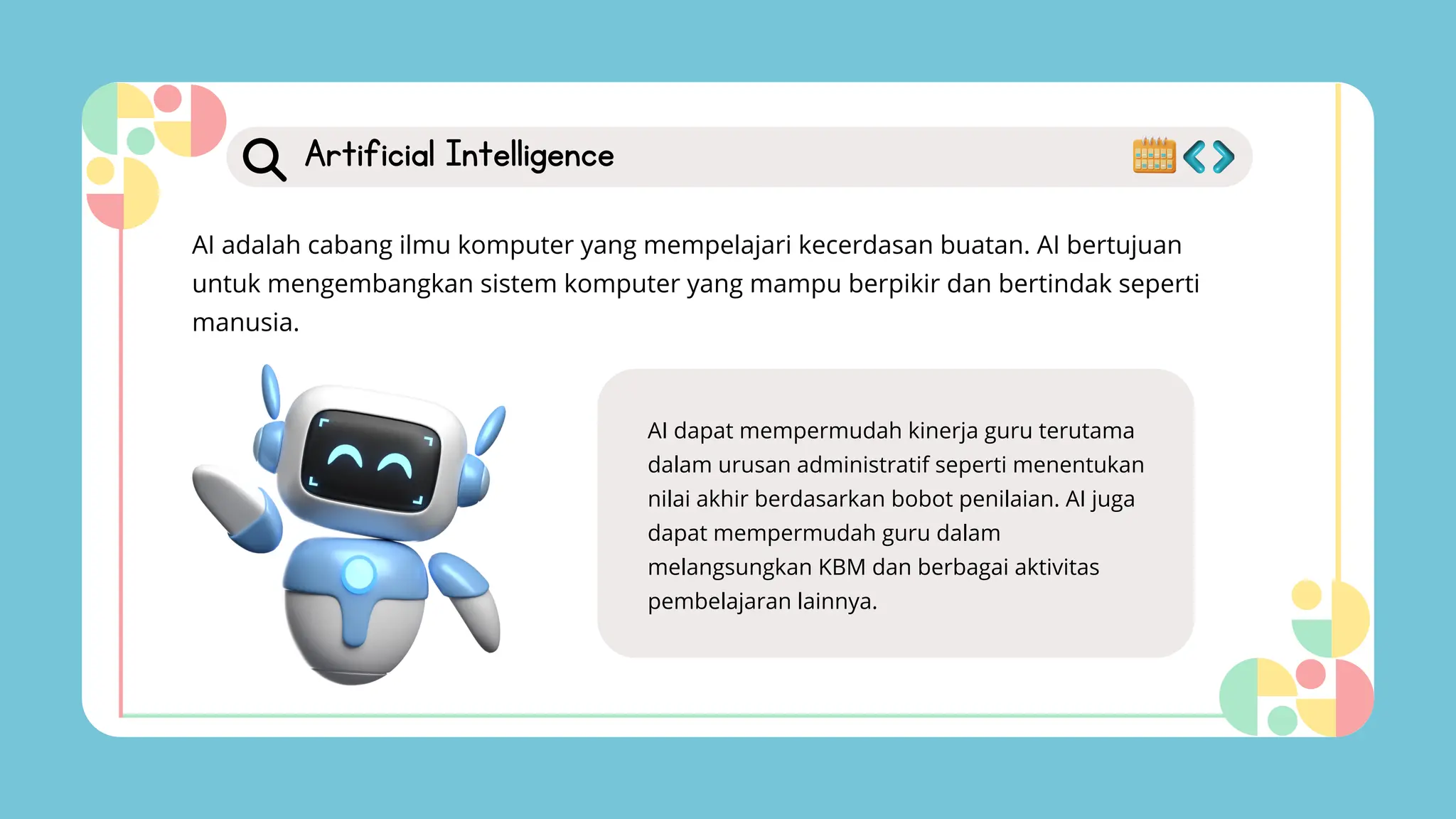 MATERI HARI 1_Pengantar Perkembangan Artificial Intelligence sebagai Pendukung Personalisasi ...