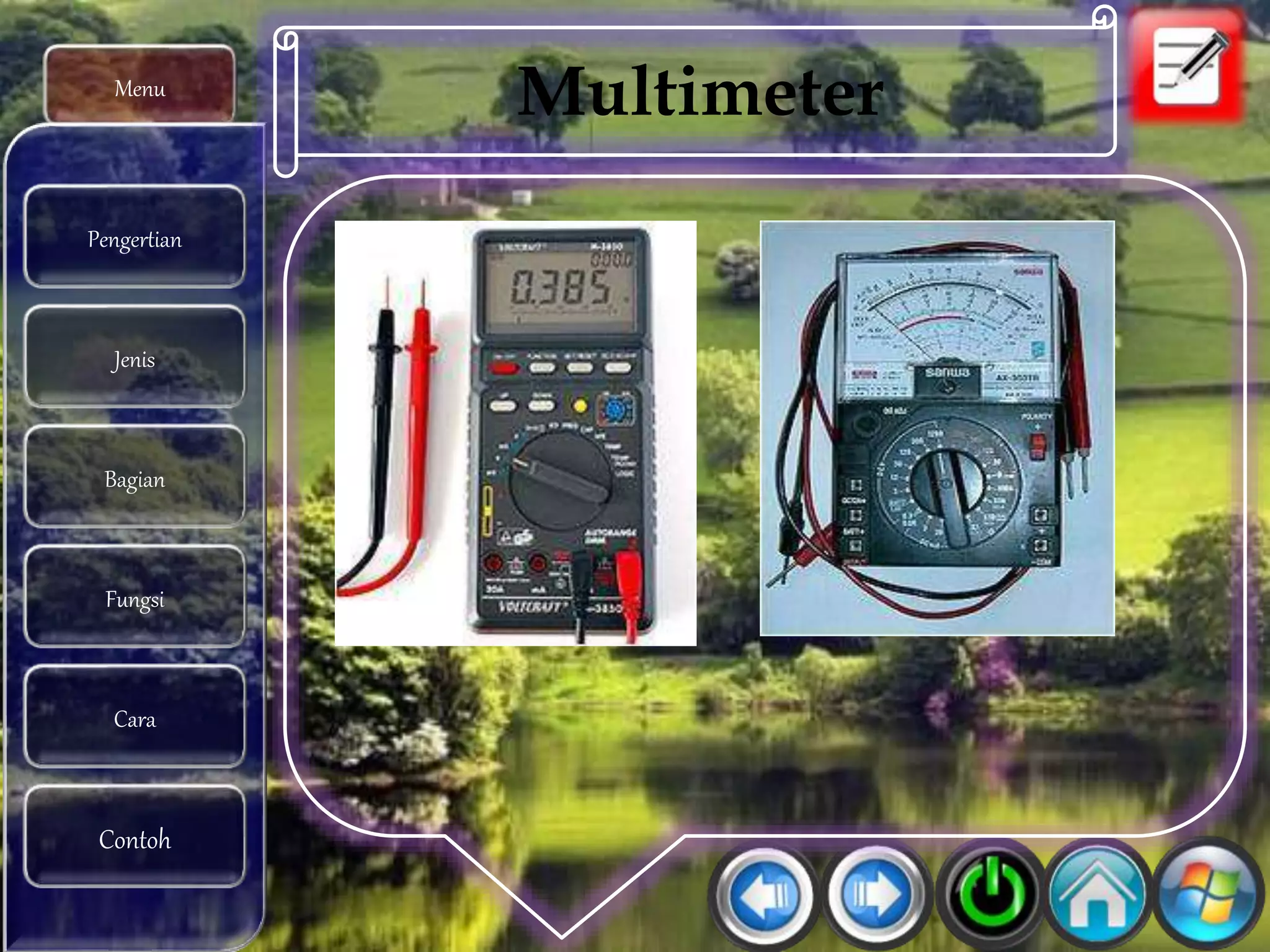 Alat ukur Multimeter | PPTX