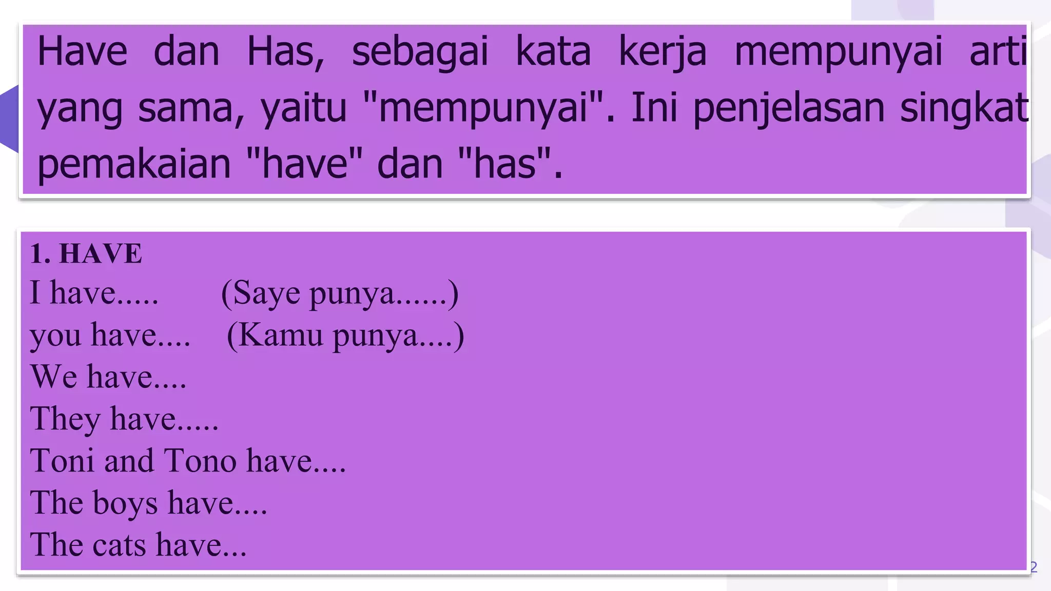 Materi Have, Has.pptx