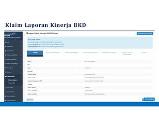 materi lkd bkd dosen pada sister untuk laporan semester | PDF
