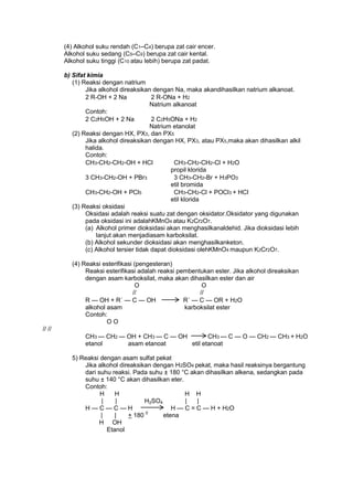 Materi hidrokarbon | PDF