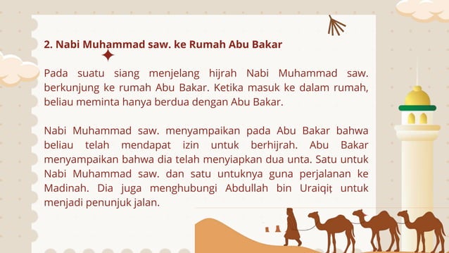 Materi Hijrah Nabi Muhammad ke Madinah Kelas 4 SD Kurikulum Merdeka.pptx