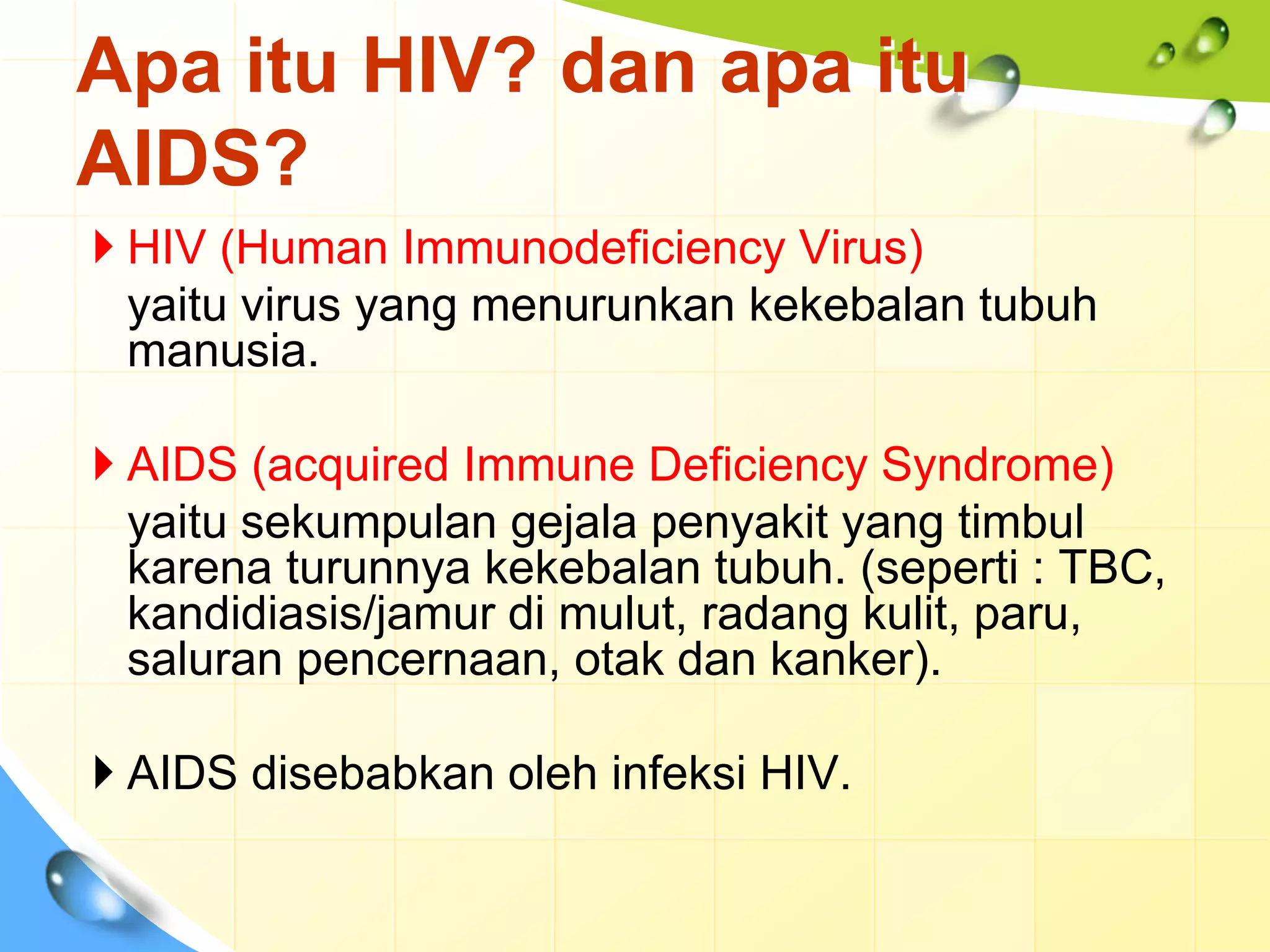Materi HIV & AIDS | PDF