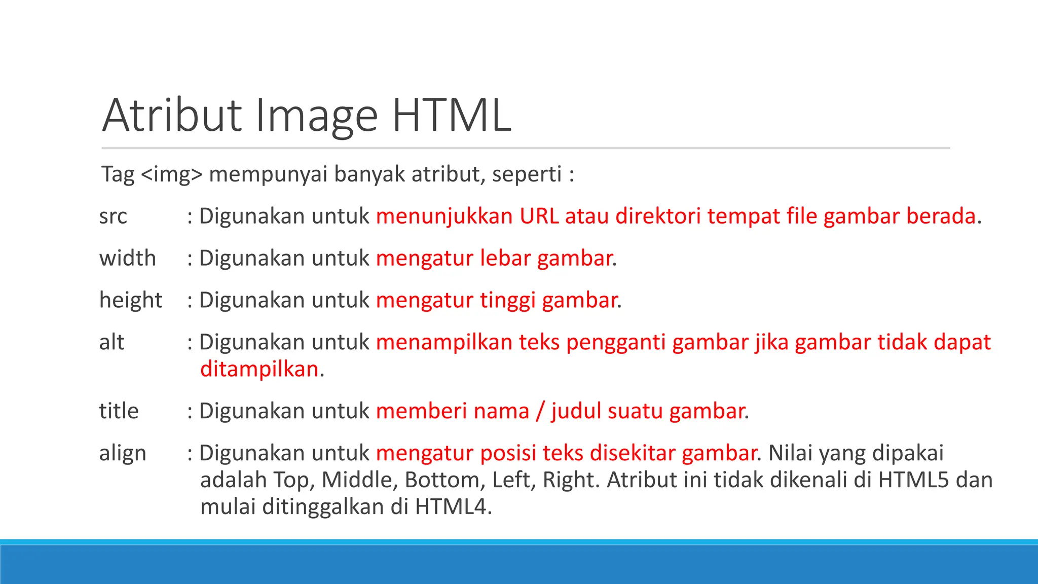 Materi HTML SMK KELAS X (6) bahasa indonesia | PDF