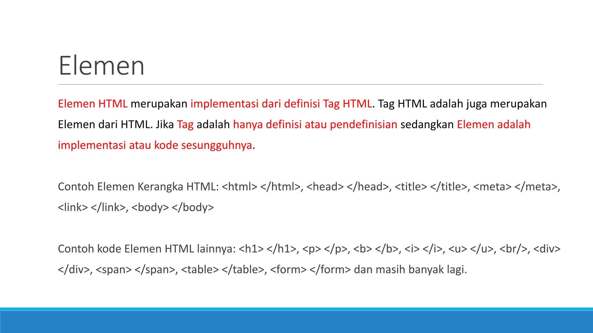 Materi HTML SMK KELAS X (6) bahasa indonesia | PDF