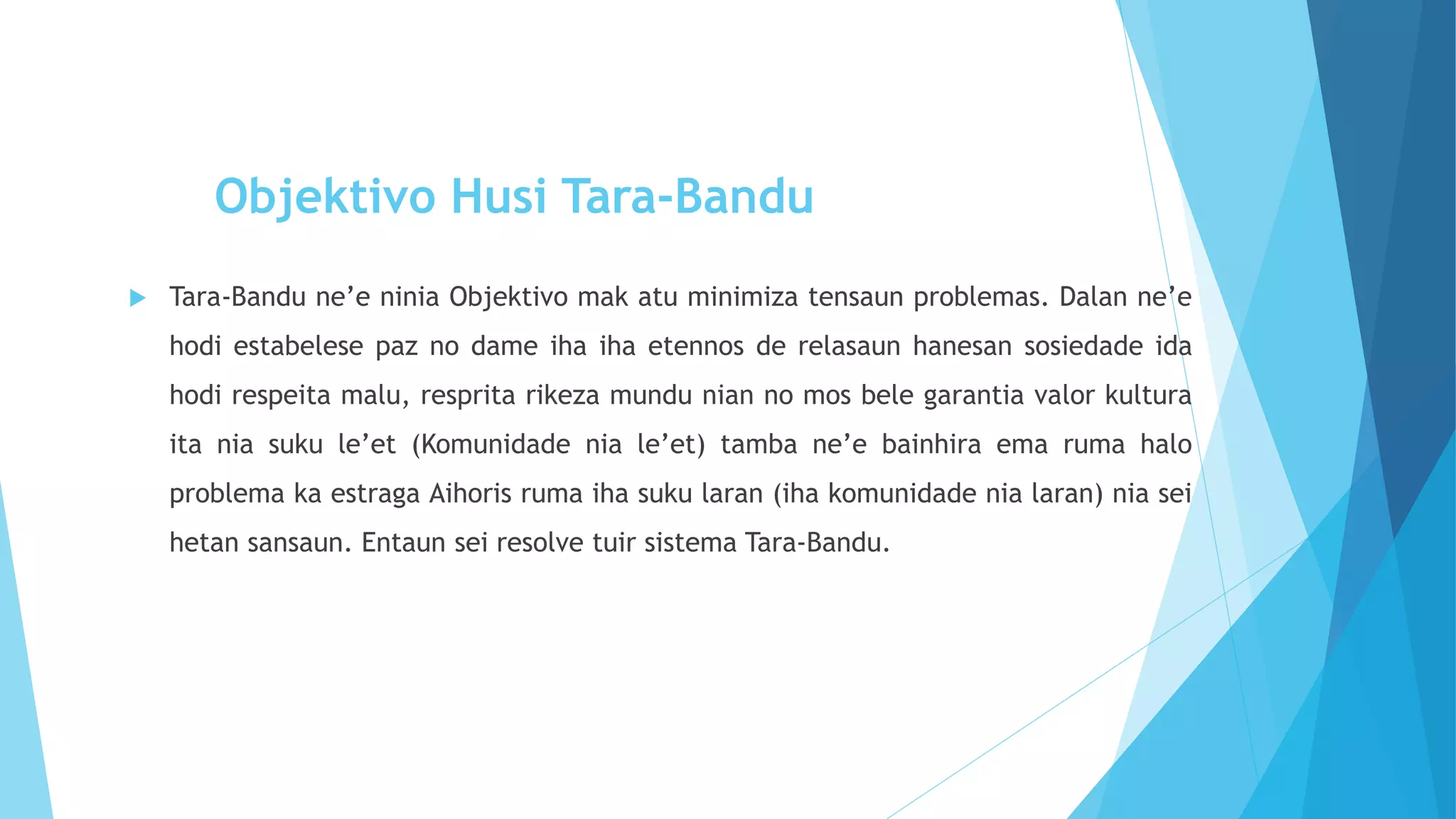 HUKUM ADAT TIMOR-LESTE (sebuah kalangan) | PPTX