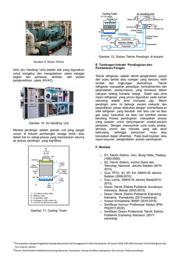 Perkembangan Teknik Refrigerasi dan Tata Udara | DOCX