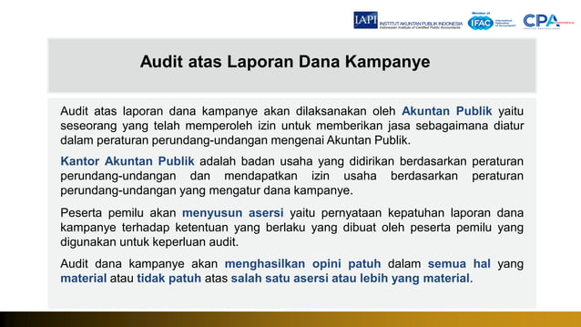 Materi IAPI - KPU Audit LDK Tahun 2024 - 21 Desember 2023 - revisi ibu ...