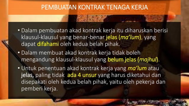 Materi ibc Hukum ketenagakerjaan islam - UST Dwi Condro Triono Ph.D | PPT