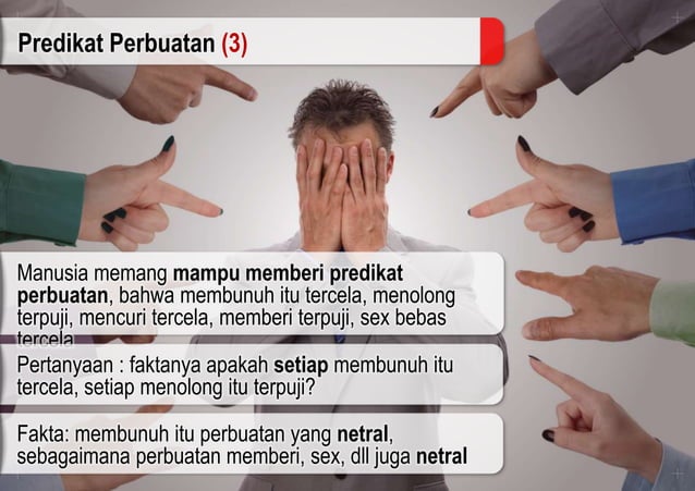 Materi penilaian standar perbuatan manusia | PPT