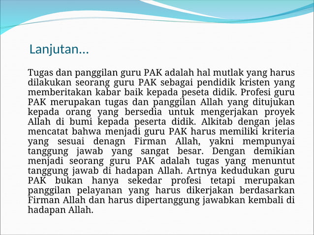 MATERI IBU ANI.ppt_Pendidikan Agama Kristen | PPT